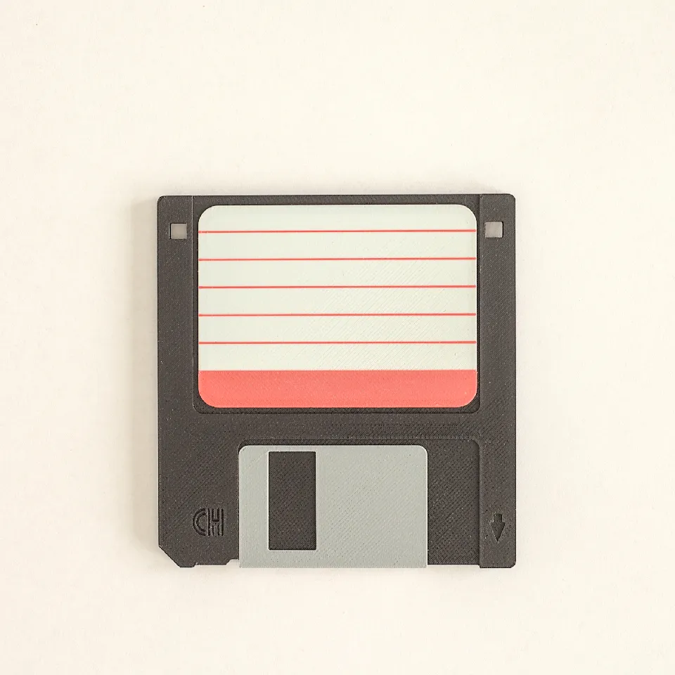 Floppy Disk Coaster by brianwagener | Download free STL model ...