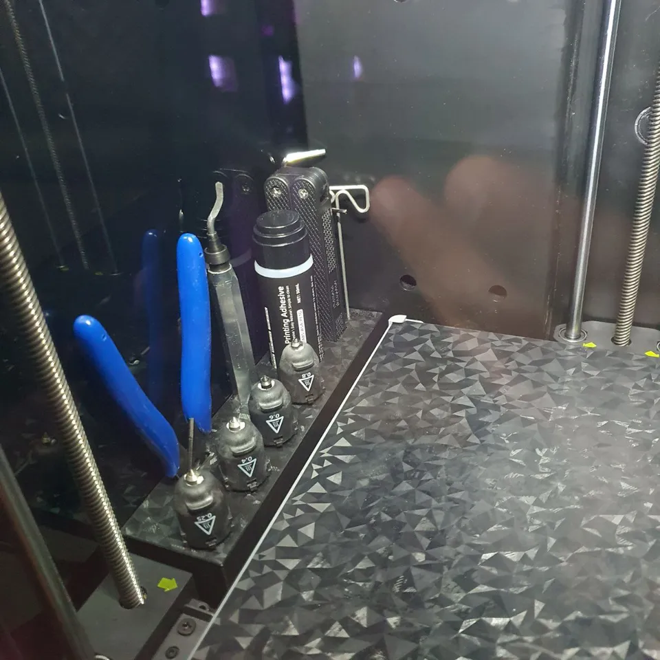 Flashforge Adventurer 5M shelf for tools & noozles REMIX by DraKot ...