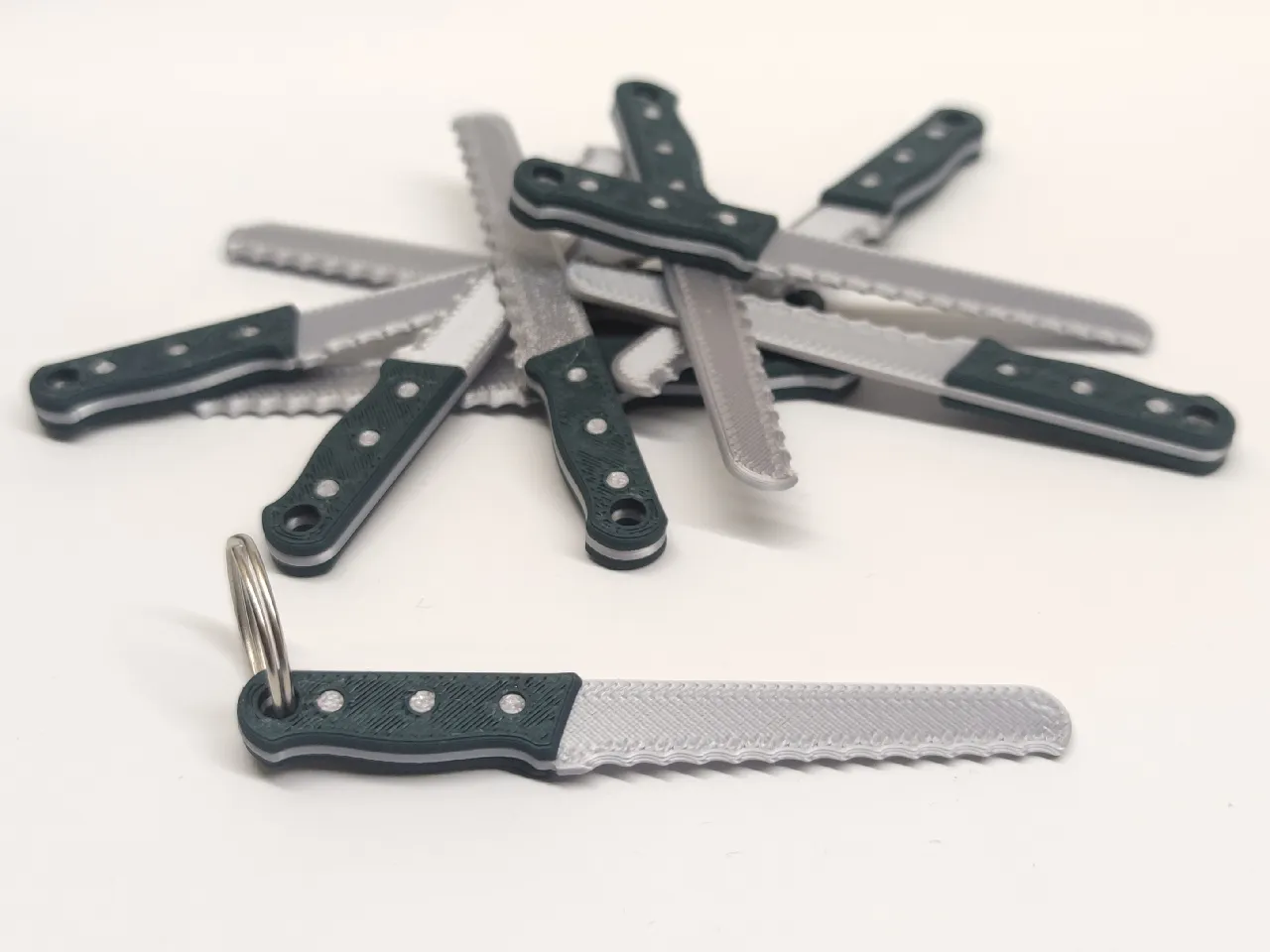 Bread Knife Keychain by Andor_Yoko | Download free STL model ...