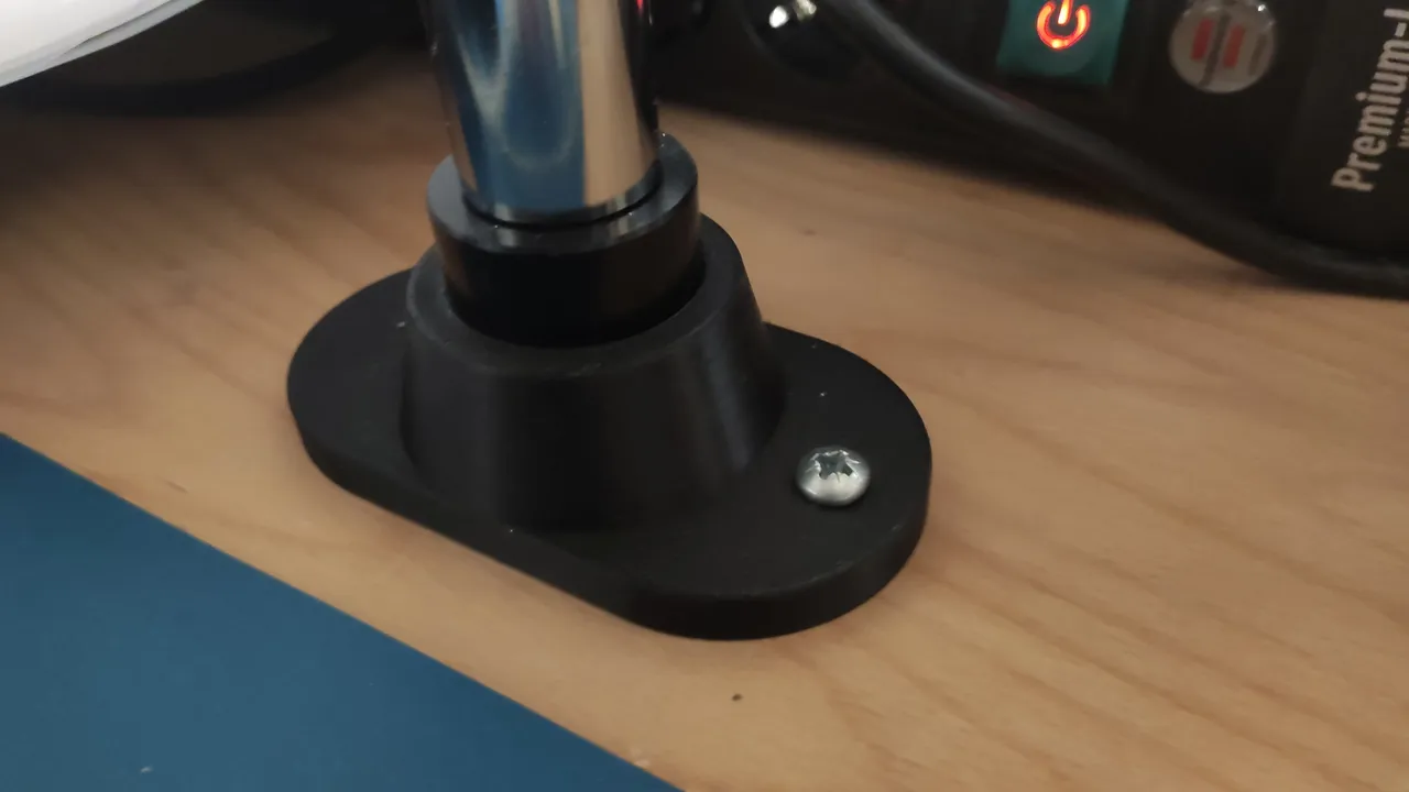 Microscope Wall mount by DirkHoefle | Download free STL model ...