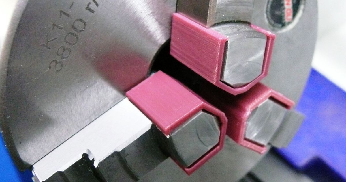 Softjaws for Lathe 3-Jaw-Cuck by werz 99 | Download free STL model ...