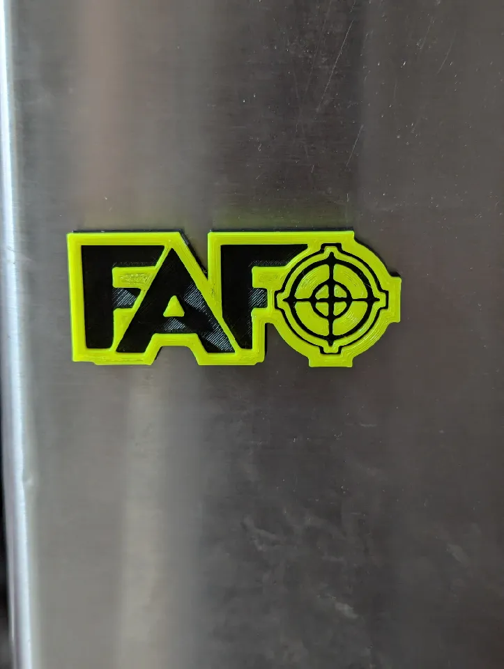FAFO Magnet 2 by T's Custom Creations | Download free STL model ...