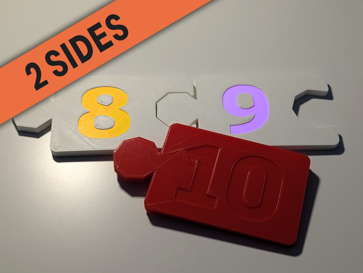 Number Learning Puzzle by NilsGFX | Download free STL model ...