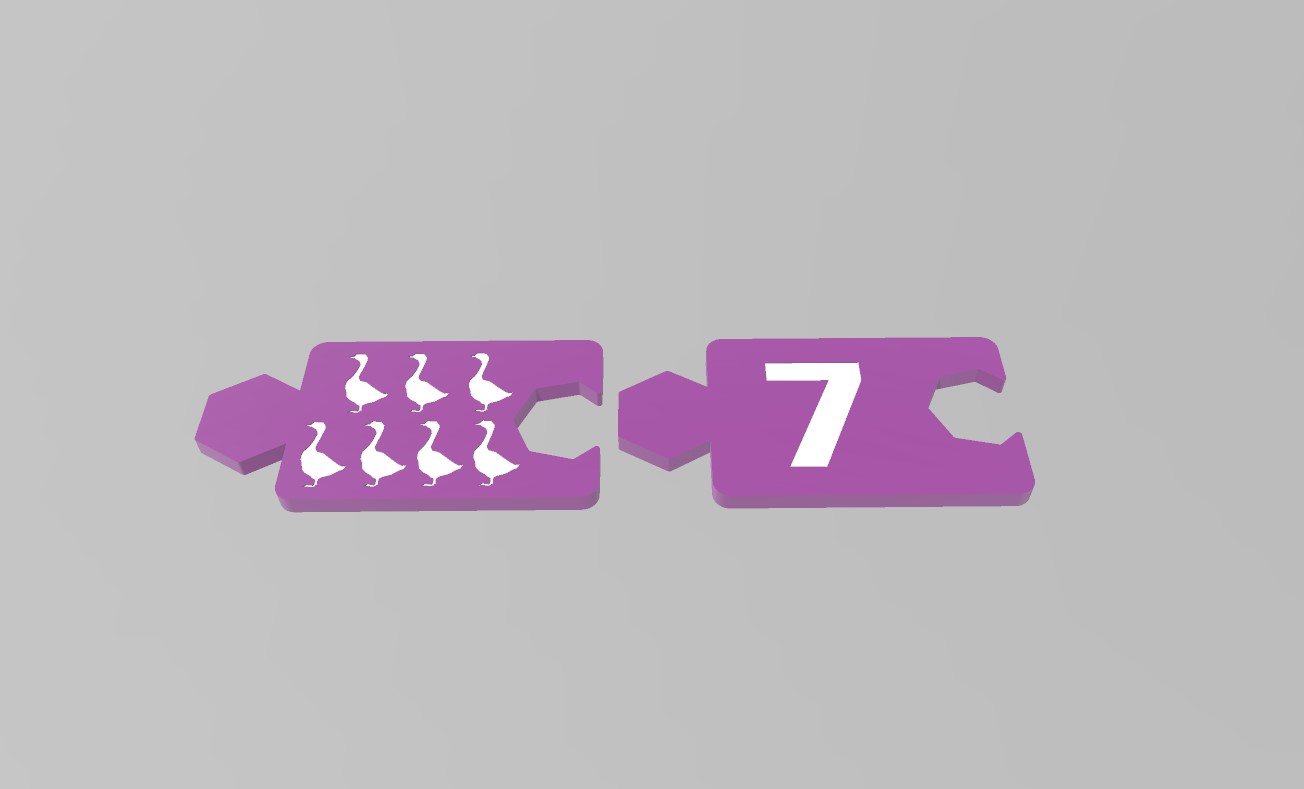 Number Learning Puzzle by NilsGFX | Download free STL model ...