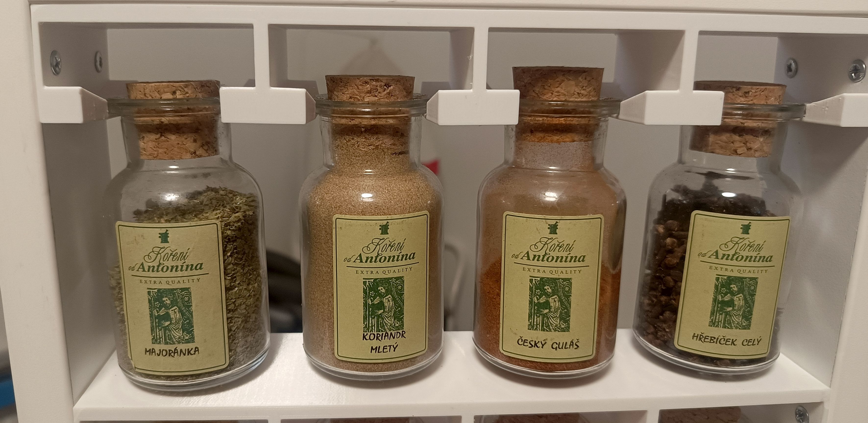 Spice rack - spice jar holder by unit | Download free STL model ...