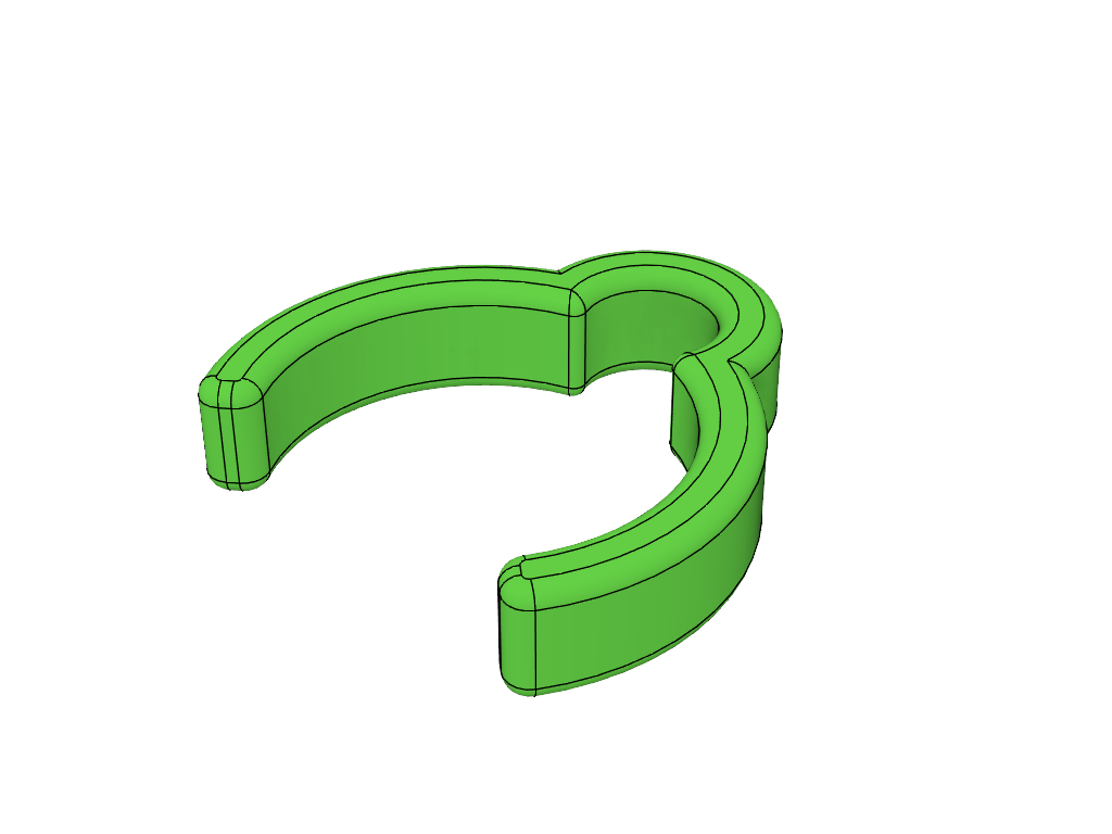 Festool D27 Plugit Clips for thicker Power Cord by makerl1969 ...