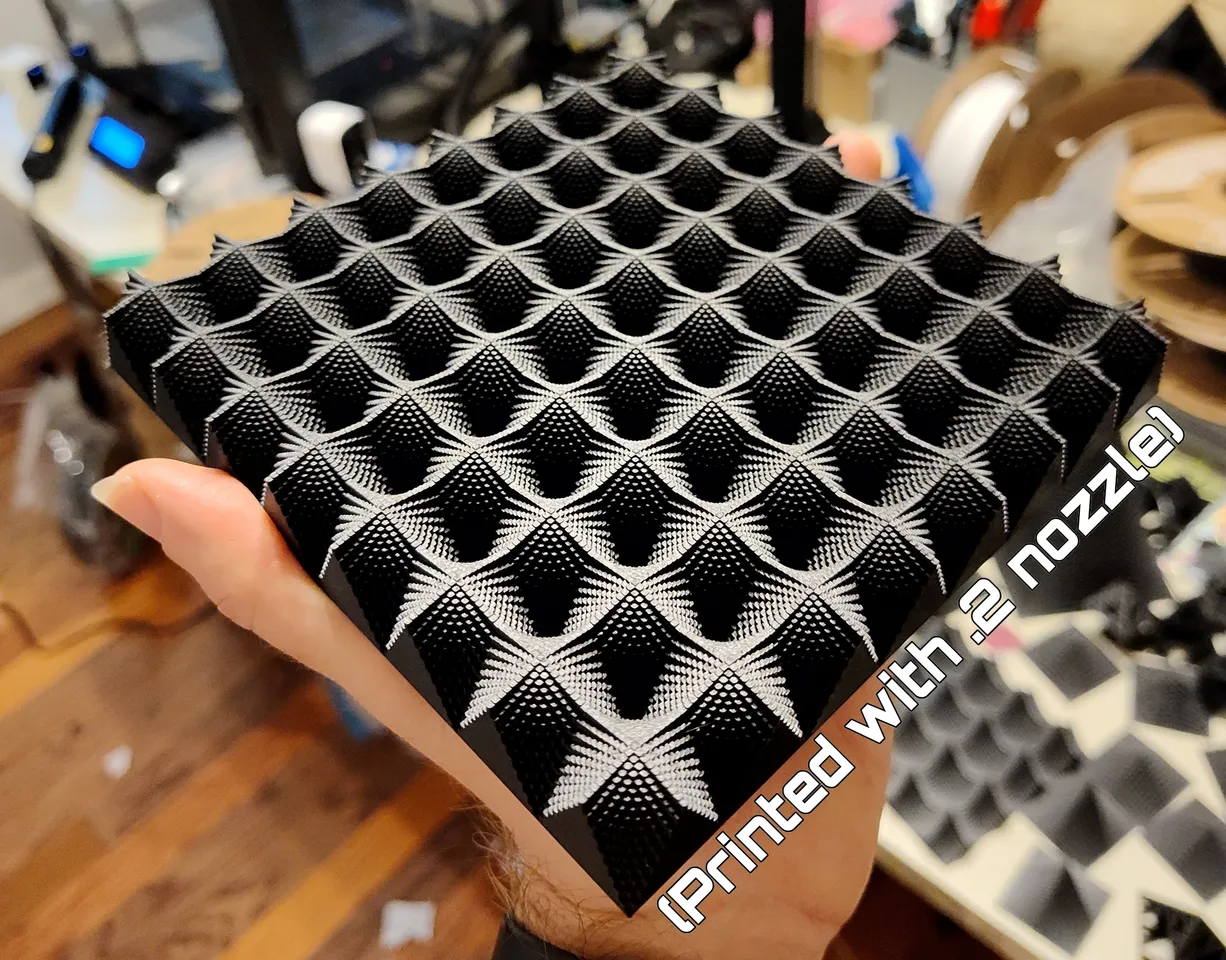 Parabolic Wave Grid Panel (#2) (4x Detail) by Endless Design Lab 🌀 ...