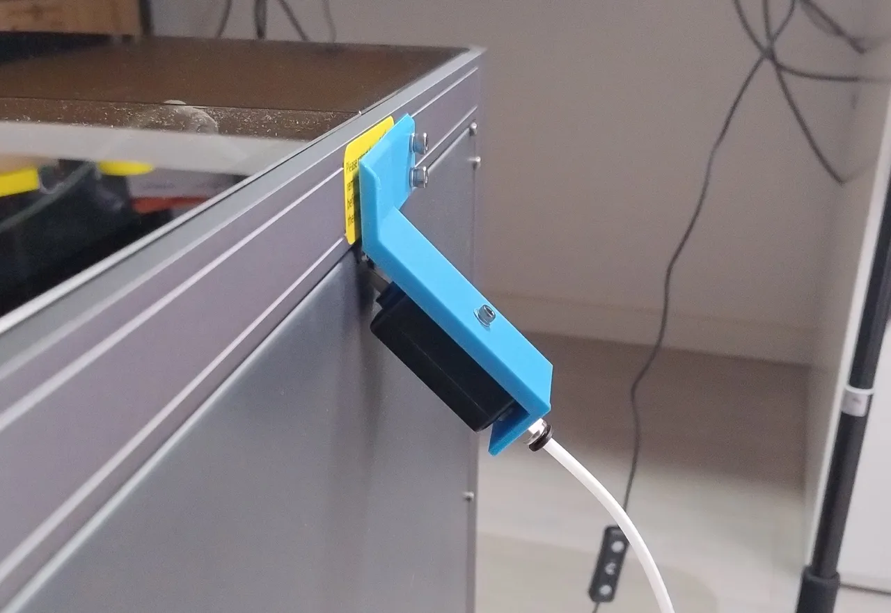 Sovol SV08 45 degree Filament sensor mount and PTFE feedthrough by ...
