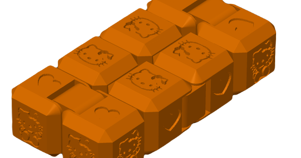 Hello kitty infinity cube por MICHAL W | Descargar modelo STL gratuito ...