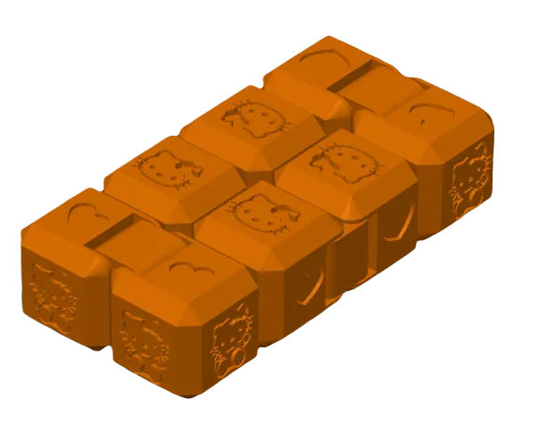 Hello kitty infinity cube by MICHAL W | Download free STL model ...