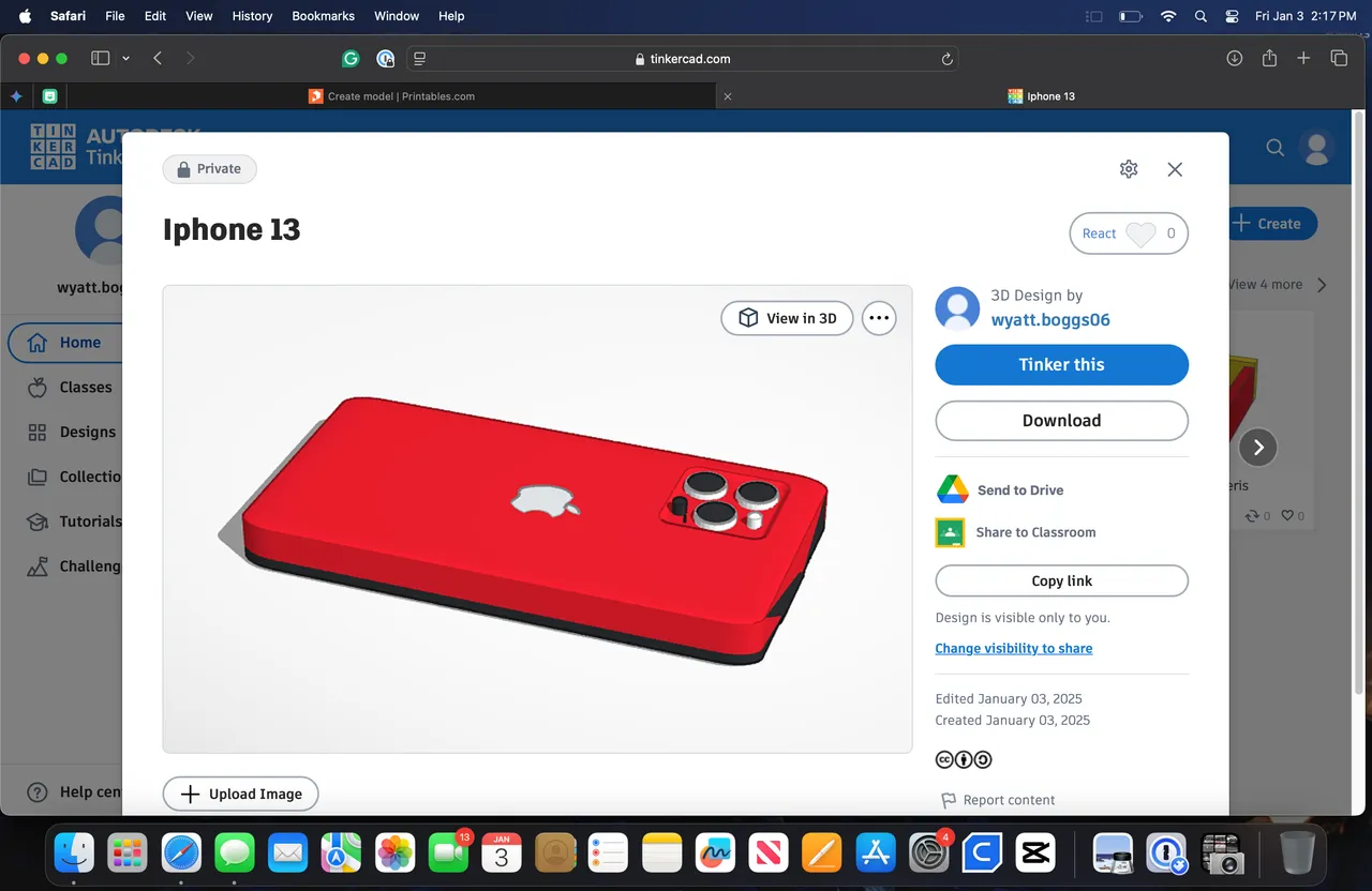 iPhone 13 Pro by Wyatt | Download free STL model | Printables.com
