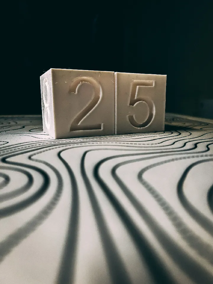 Block Calendar by Cameron Curtis | Download free STL model | Printables.com