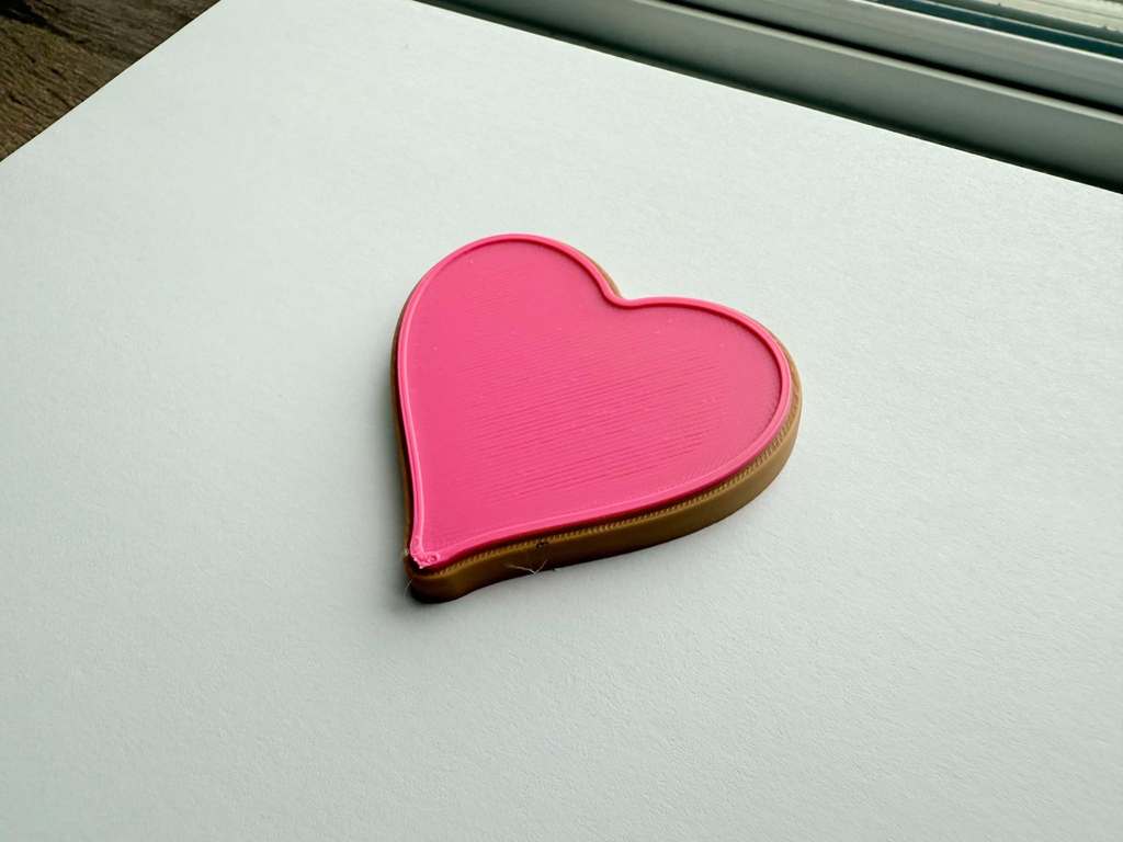 Valentine's Day Iced Sugar Cookie Customizable by Salvadori3D ...