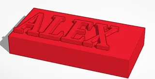key chain aiden by REDro77 | Download free STL model | Printables.com