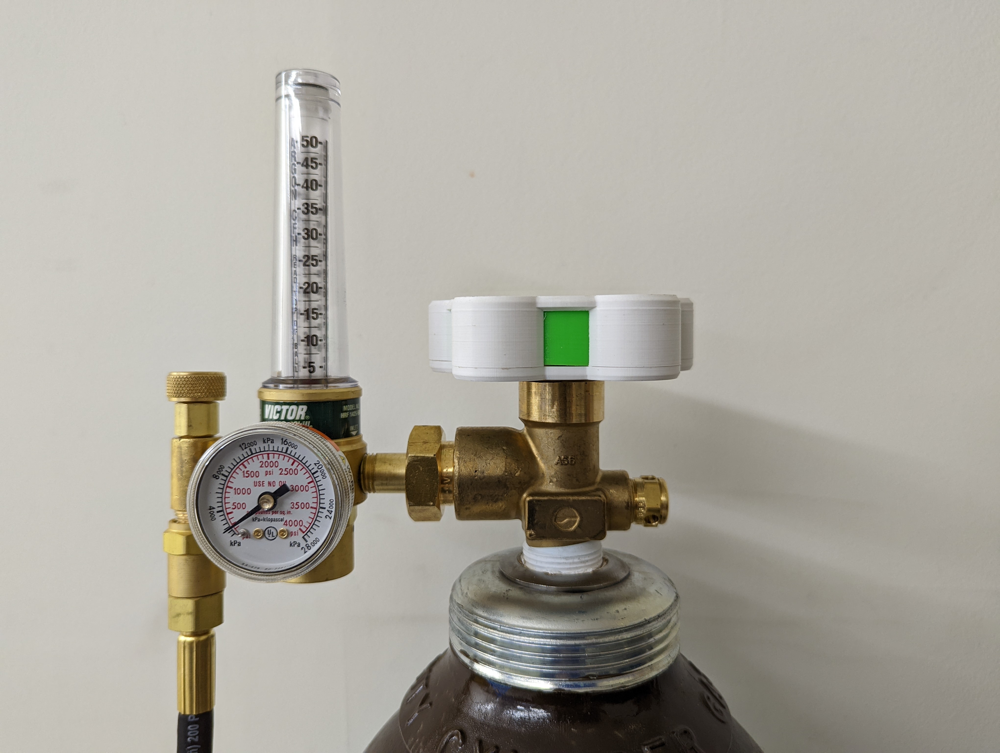 Gas Cylinder Valve Indicator by luma | Download free STL model ...