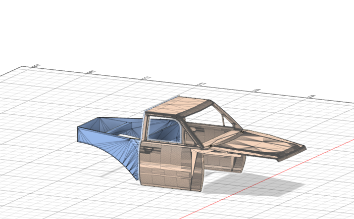 Scx24 body / chassis by DerakCZ | Download free STL model | Printables.com