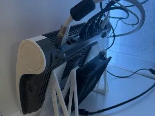 120mm Fan Stand by diesesQ | Download free STL model | Printables.com