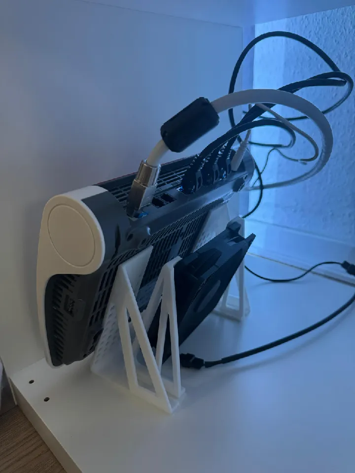 120mm Fan Stand by diesesQ | Download free STL model | Printables.com