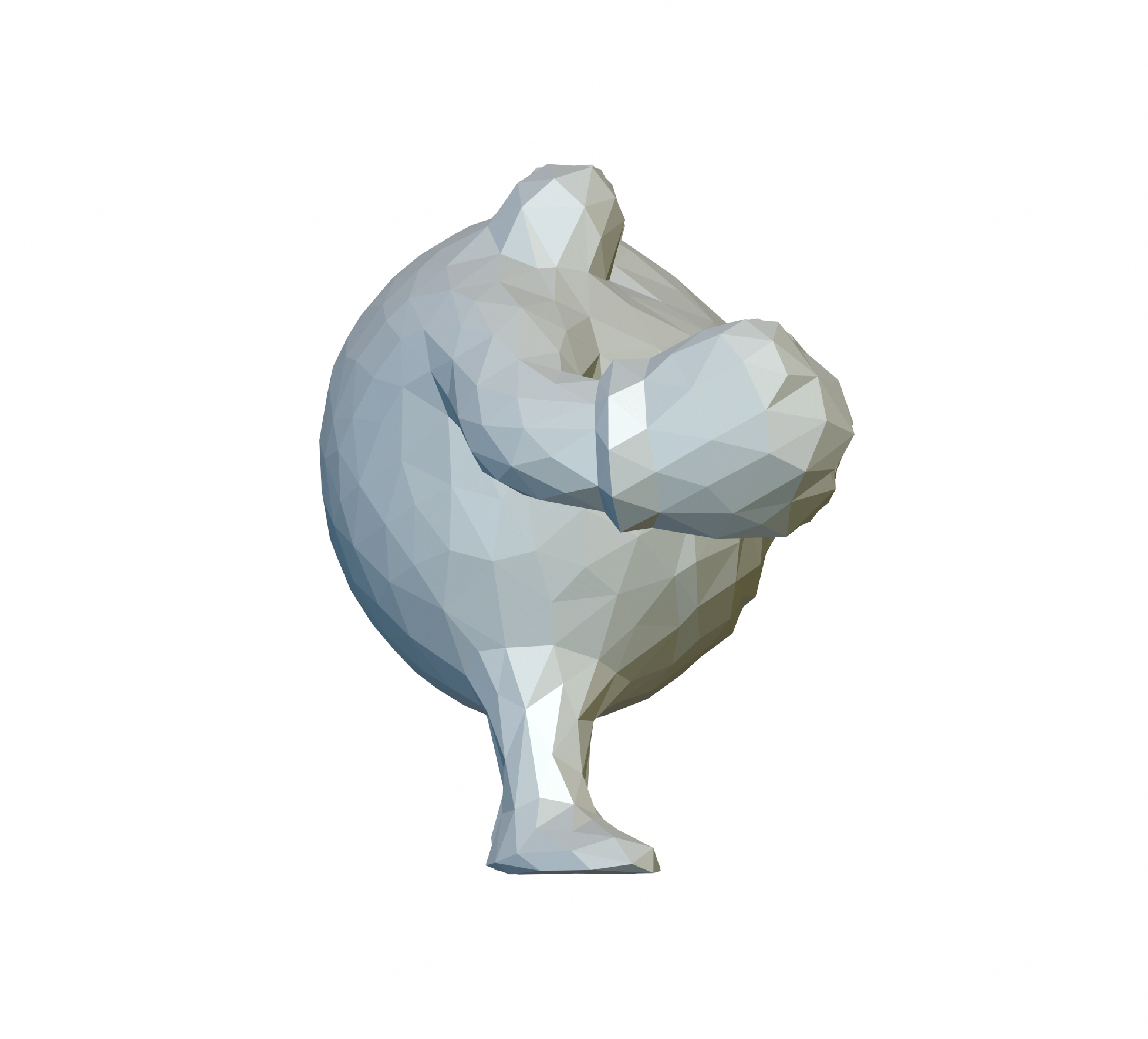 (Low Poly) Pokemon Poliwrath #62 - 3D Printing by 3Dprint1UP | Download ...