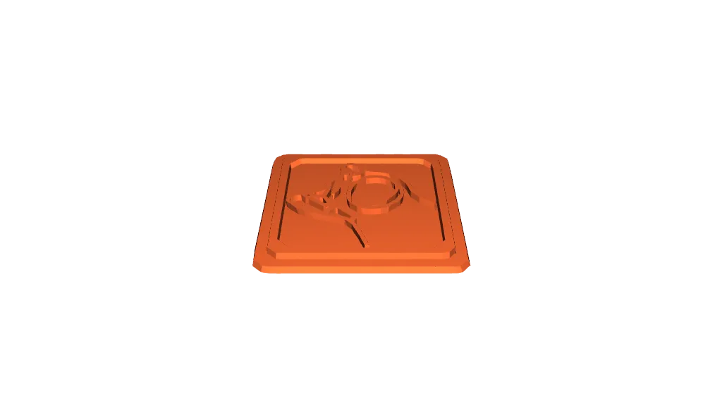 Pog Cat Coaster by Snowy | Download free STL model | Printables.com