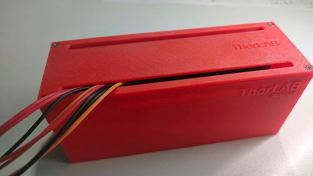 Box for two 8x relay cards / Box 2 schede con 8relè by ThorLAB ...