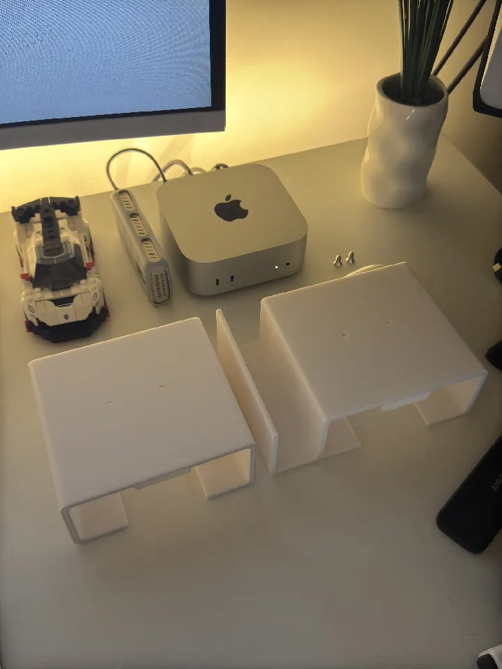 M4 Mac mini under desk bracket mount by Dylan Macintosh | Download free ...