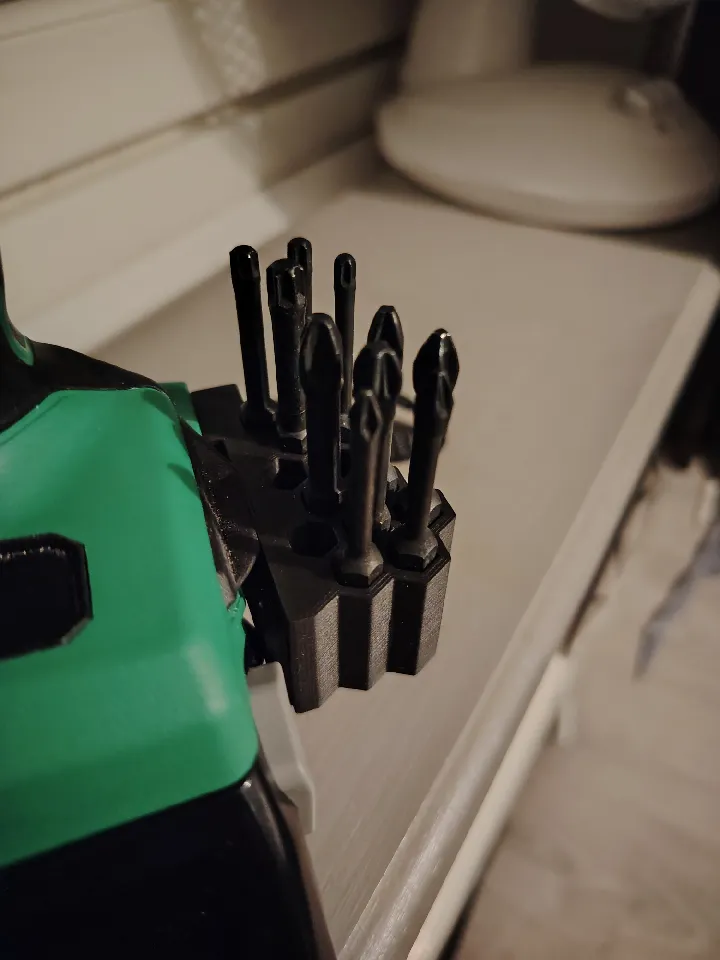 Magnetic hex bit holder by VP | Download free STL model | Printables.com