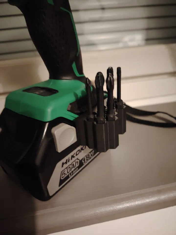 Magnetic hex bit holder by VP | Download free STL model | Printables.com