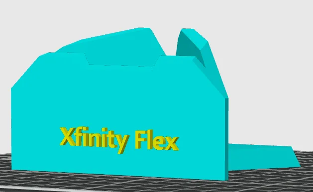 Xfinity Flex Remote Holder by PipeMedic | Download free STL model ...