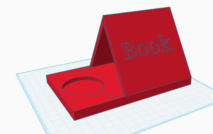 book stand holder bookmark by Salch | Download free STL model ...