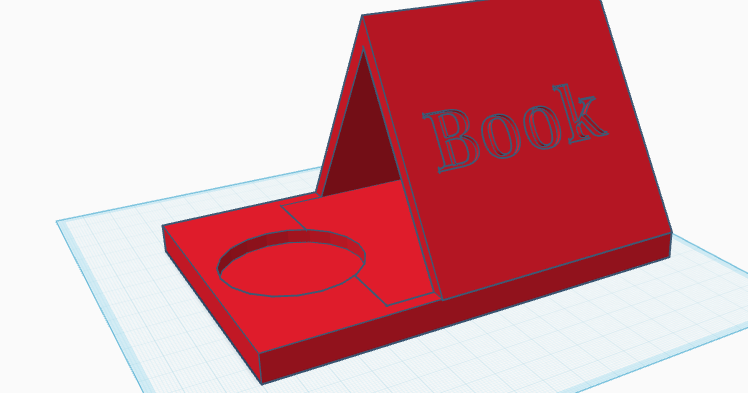 book stand holder bookmark by Salch | Download free STL model ...