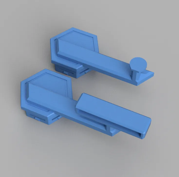 HSW Ruler Hook (Outside the Board) by faruk | Download free STL model ...