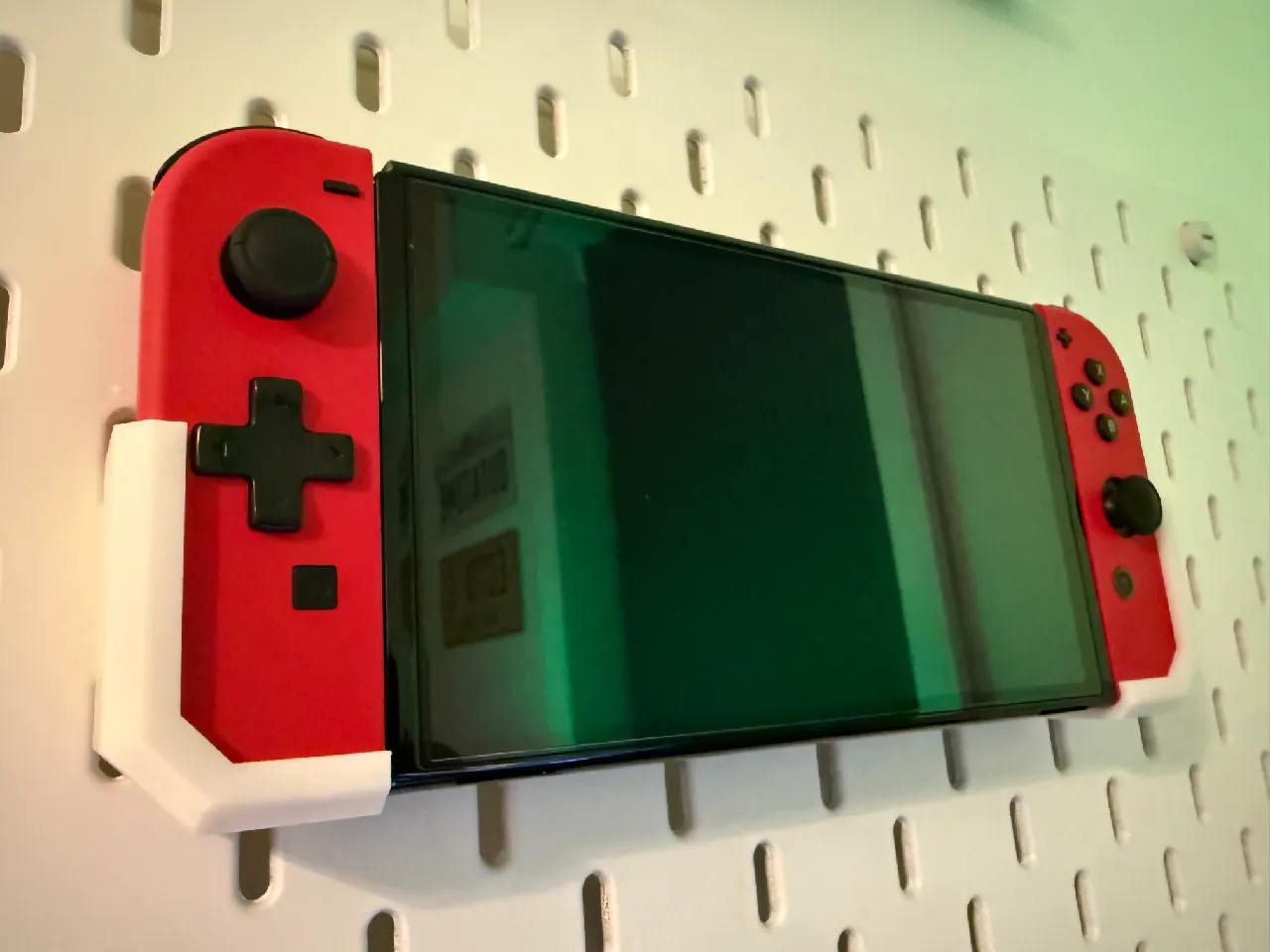 Nintendo Switch holder for Skadis pegboard by MattRigg | Download free ...