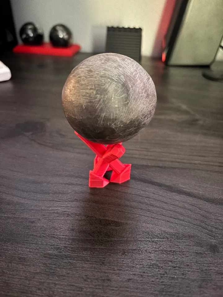 Tri-Arm Crystal Ball Holder by JeffJ22 | Download free STL model ...