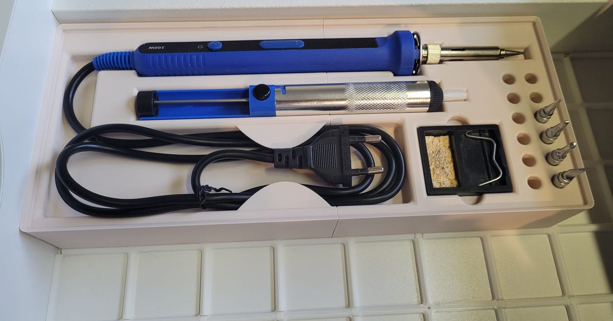 Gridfinity Soldering Iron por Shinzou | Descargar modelo STL gratuito ...