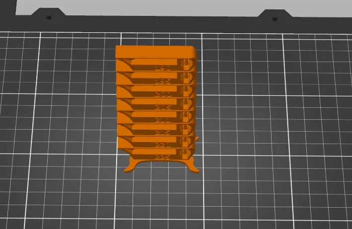 Temperature Tower with Temperature Gcodes added by Jacob Travis ...