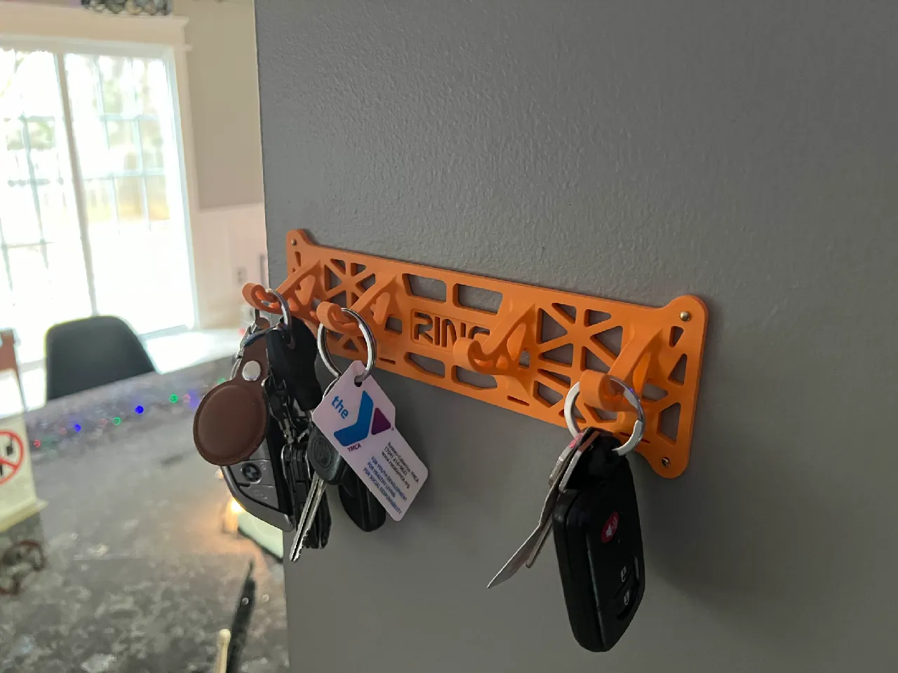 Key Hook (over engineered) by Reeverson | Download free STL model ...