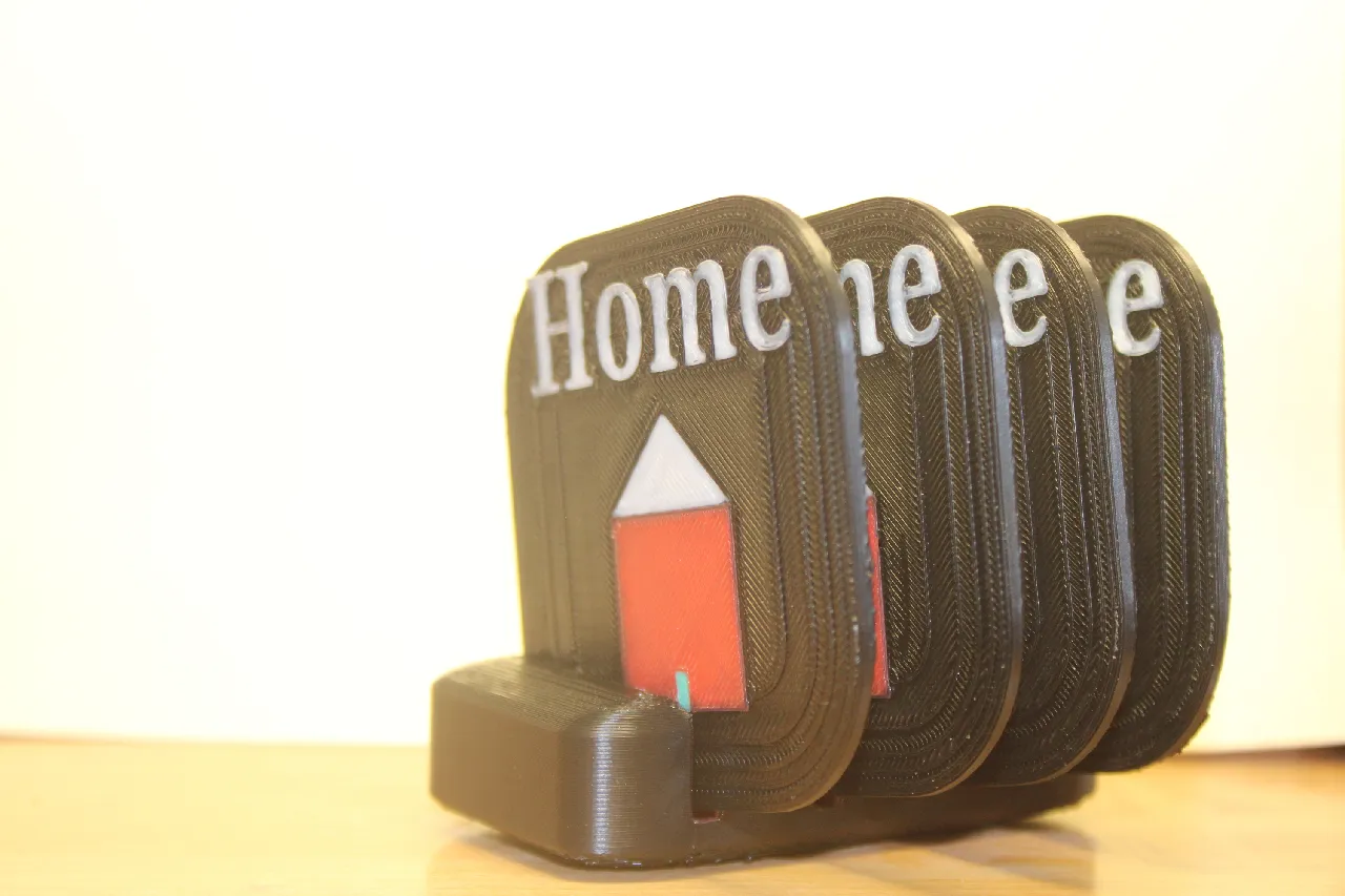 home sweet home coaster with stand by fusion fabricators | Download ...