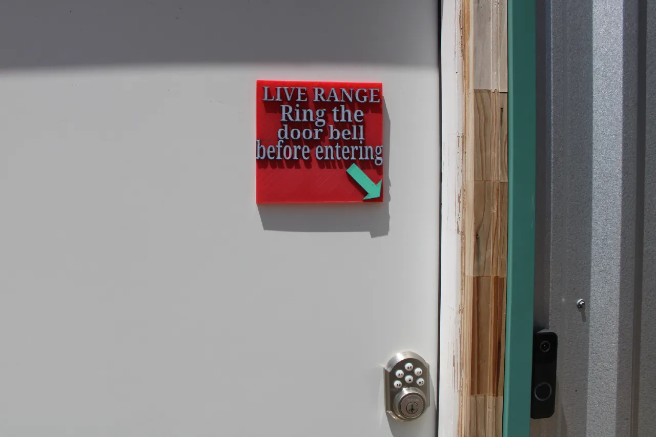 live range sign by fusion fabricators | Download free STL model ...