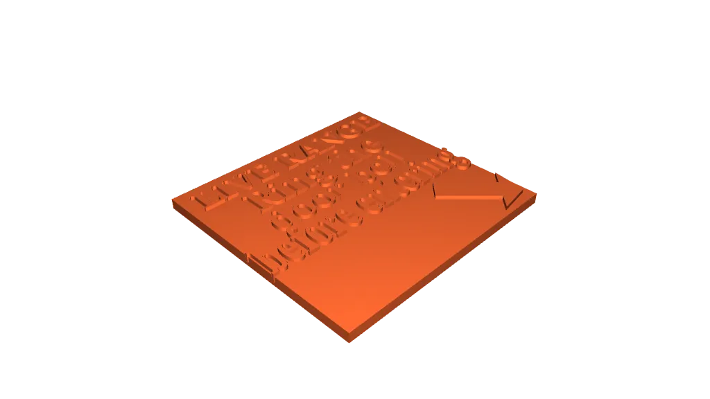 live range sign by fusion fabricators | Download free STL model ...