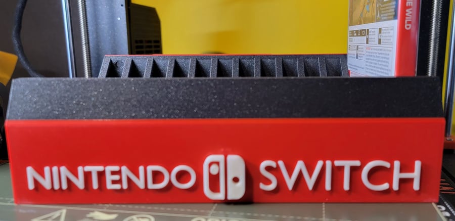 Nintendo switch games case - holds 12 by Bullseye3d | Download free STL ...
