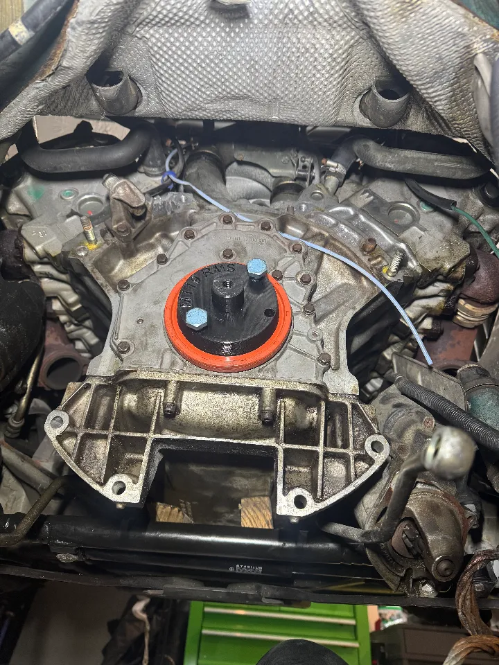 Mercedes M119 Rear Main Seal Installation Tool by Babenaldt | Download ...