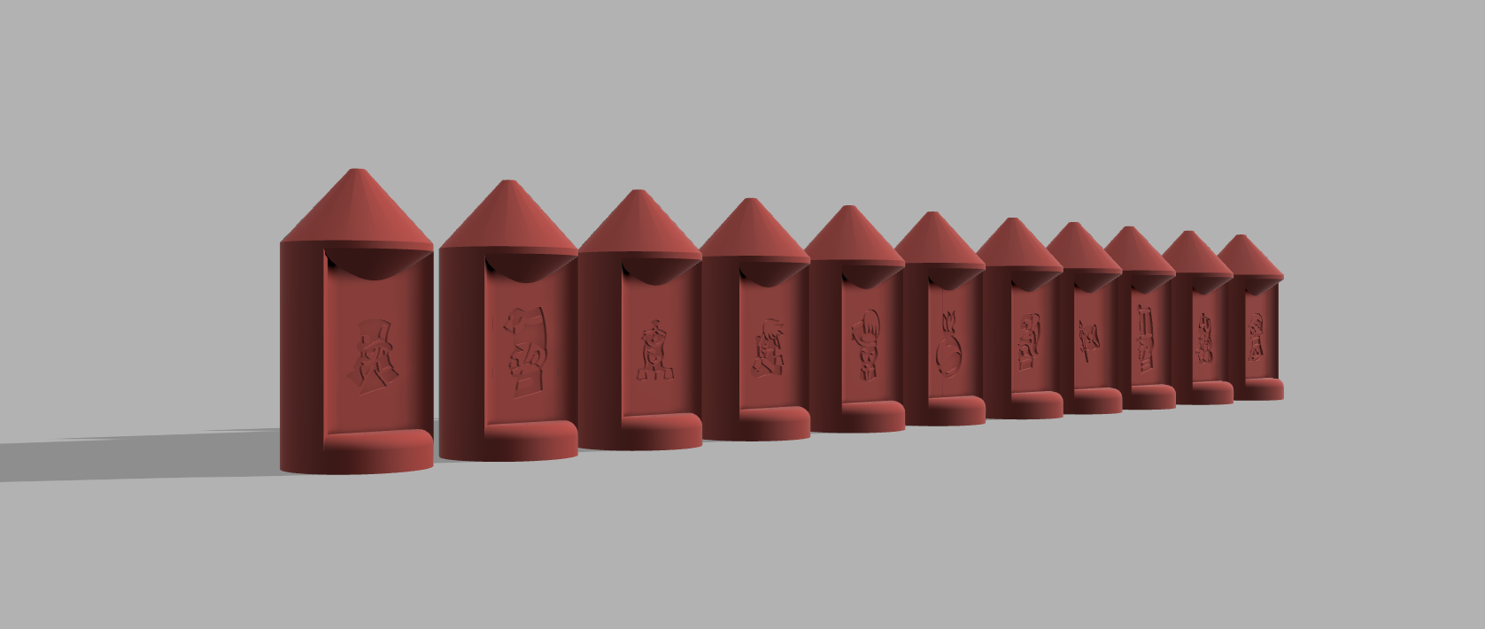 Stratego Pieces By Mbprint Download Free Stl Model
