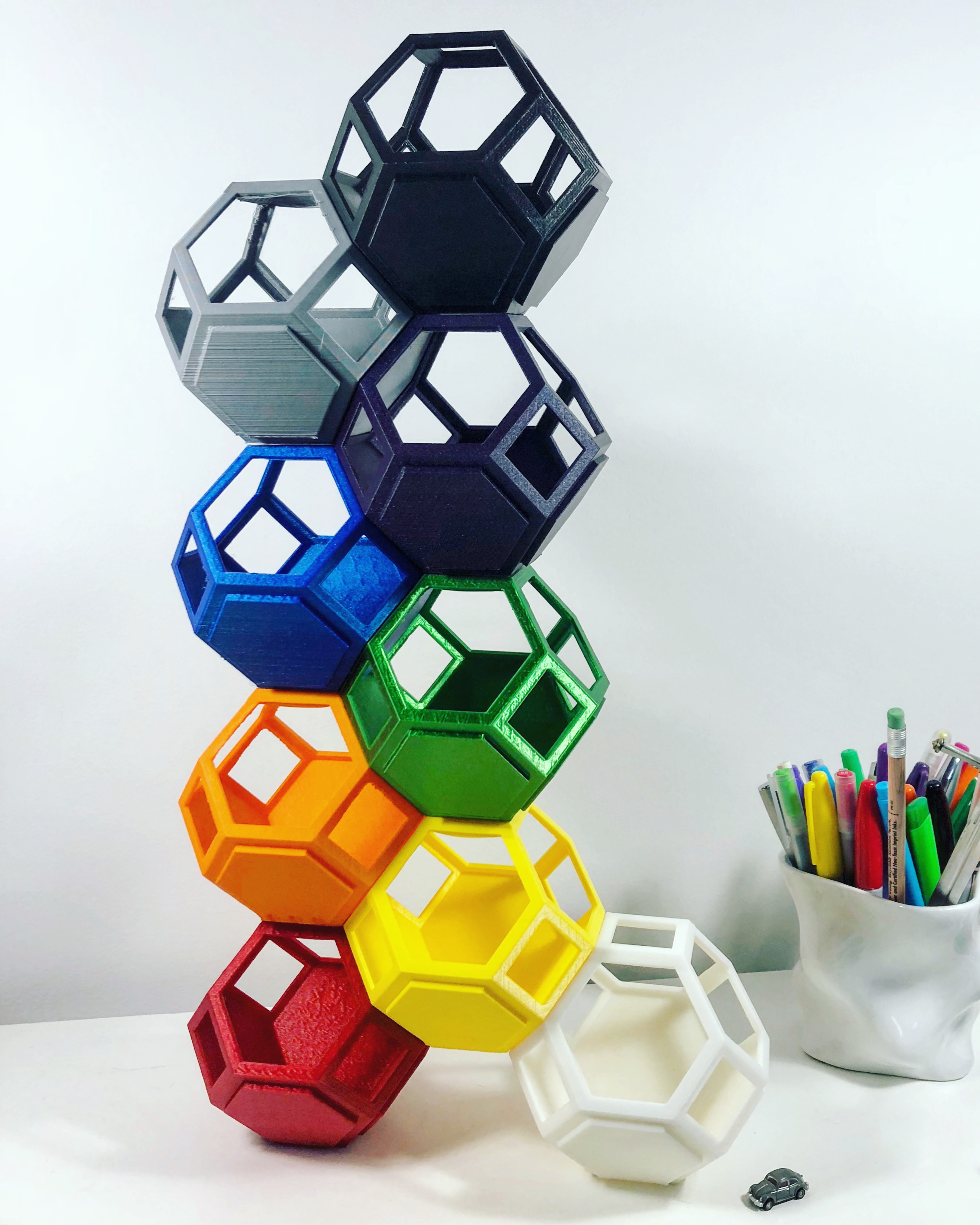 Plantygon - Modular Geometric Stacking Planter for Succulents by ...