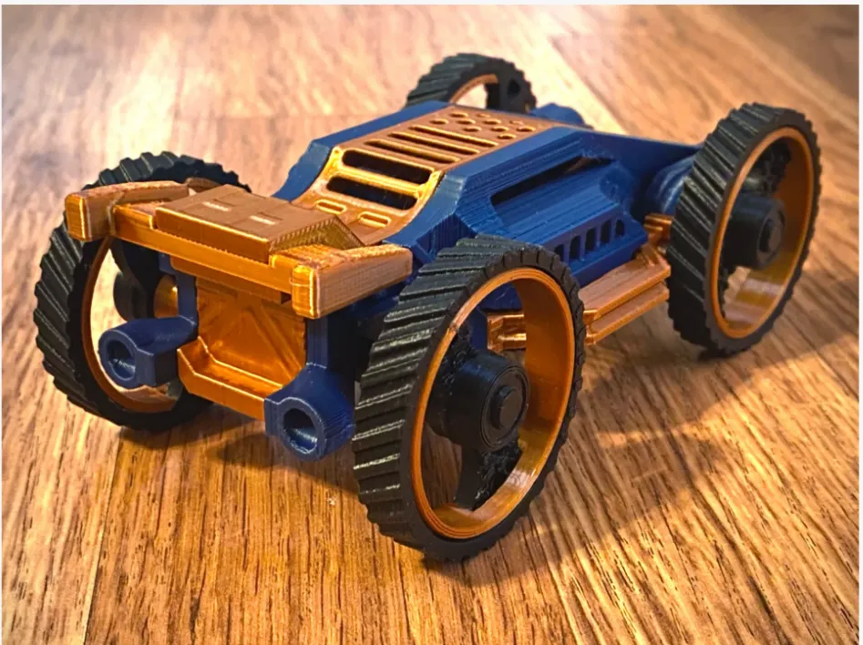 Rubber band racer by Vivek Patel | Download free STL model | Printables.com