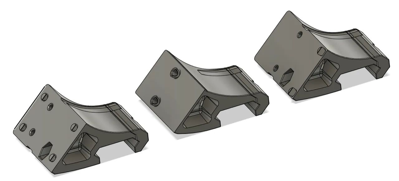 Red Dot Agled Offset Mount for RMR / RMRcc / RMSc footprints by Jadozub ...