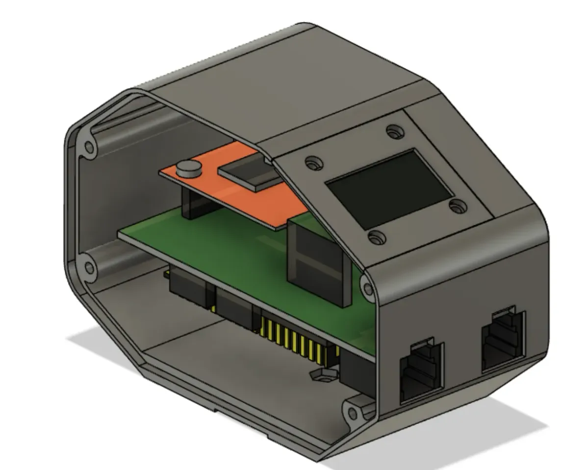 Box for the HomeBrew PCB WiFi/Bluetooth/GPS accessory for Celestron ...
