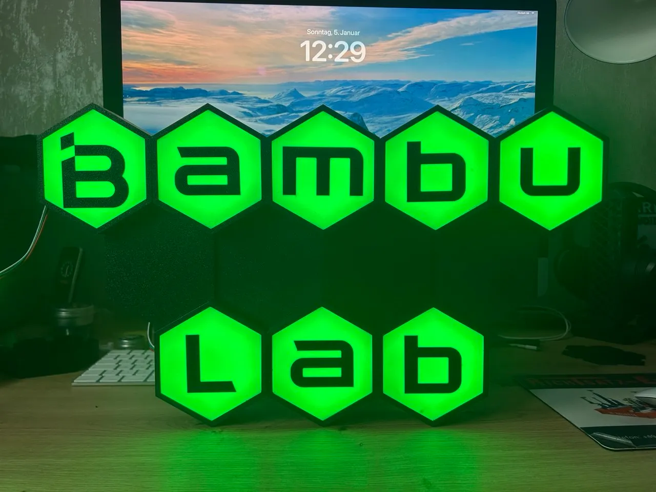 Bambu Lab LED Lampe by Noah.P | Download free STL model | Printables.com