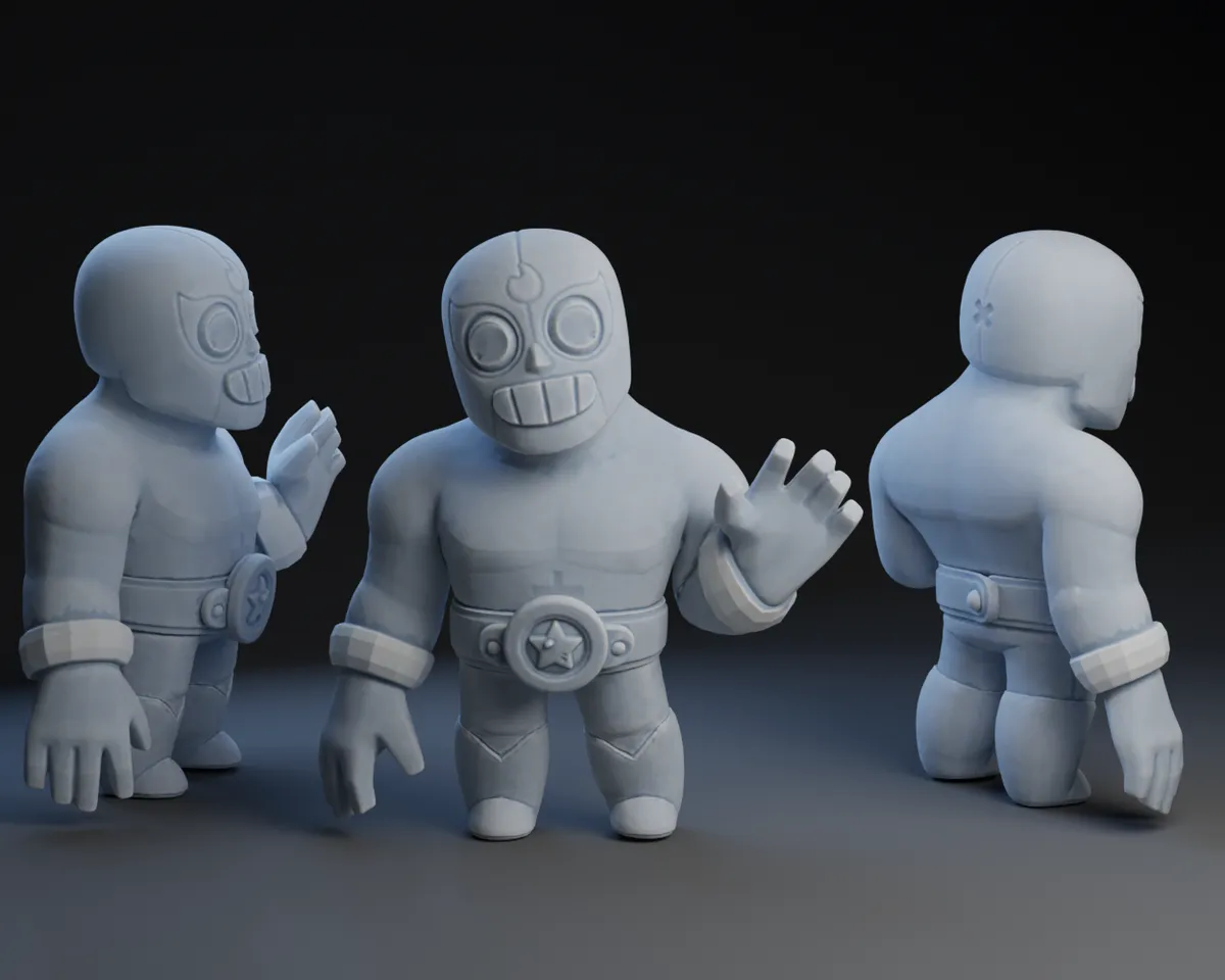Primo : Brawl Stars by Peter Farell | Download free STL model ...