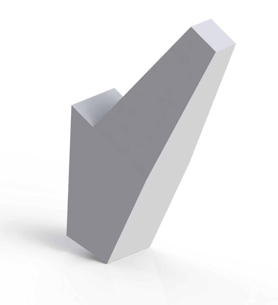 Low poly coat hook by vlcilejno | Download free STL model | Printables.com